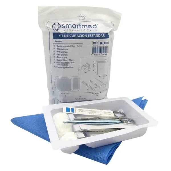 Kit de Curaciones Estéril Desechable Unidad, SmartMed - Insumos médicos ...